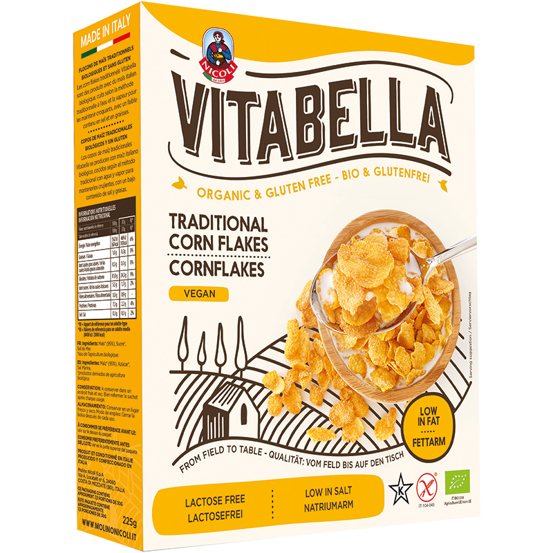 Δημητριακά Καλαμποκιού Vitabella Χωρίς Γλουτένη - CeliacShop