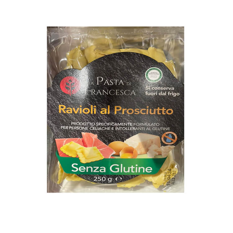 Ραβιόλι με Prosciuto & Παρμεζάνα La Pasta di Francesca Χωρίς Γλουτένη ...