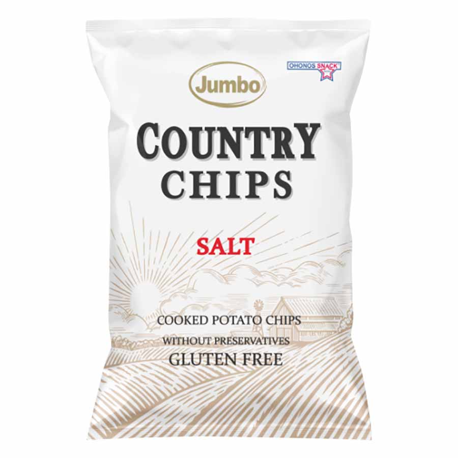Country Chips με Αλάτι Jumbo Χωρίς Γλουτένη - CeliacShop