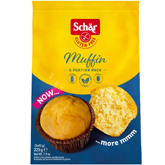 Μάφιν με Γιαούρτι Schar Χωρίς Γλουτένη glutenfree - celiacshop.gr